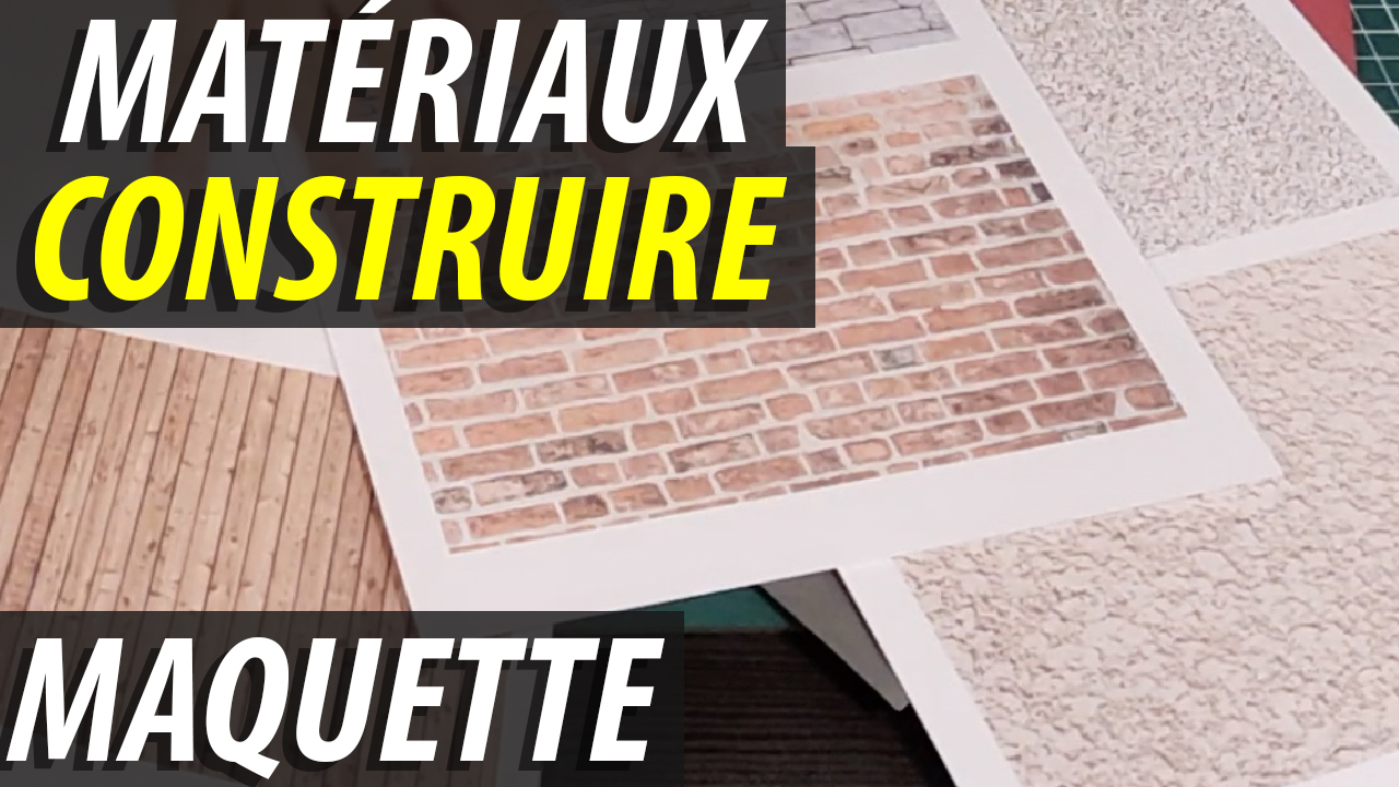 MATÉRIAUX POUR CONSTRUIRE UNE MAQUETTE D'ARCHITECTURE - Construire une ...